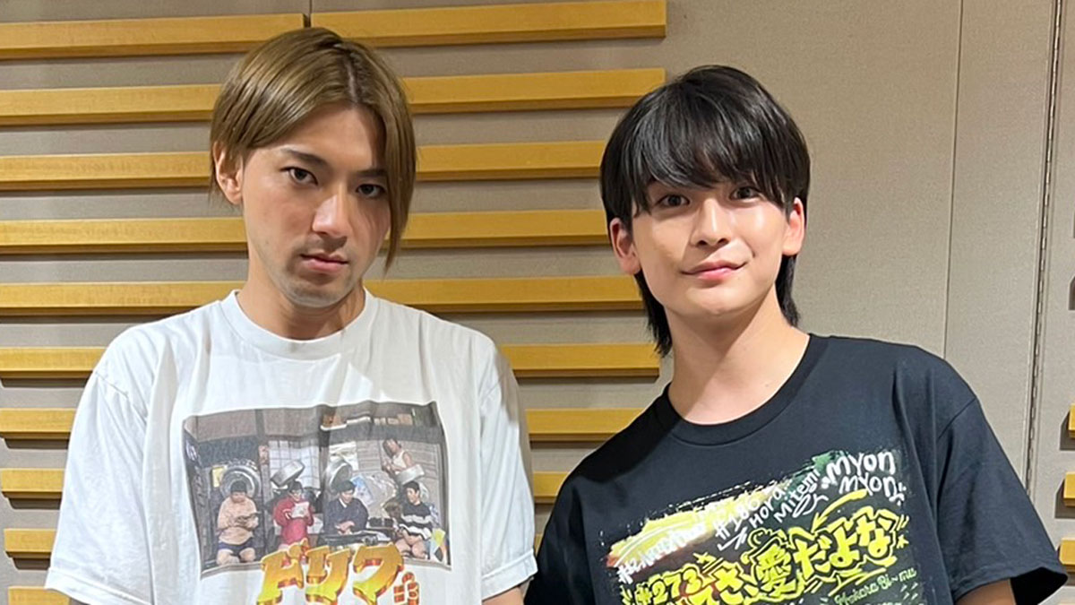 山田裕貴・高橋文哉、デビュー作は特撮ヒーロー「全部学べた」「洗礼を受けました」 ニッポン放送 News Online
